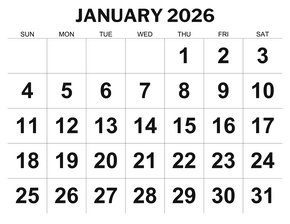 Printable Monthly Calendars - CalendarsQuick